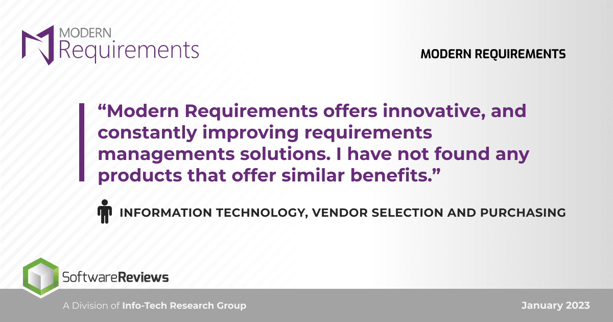 Award-winning requirements lifecycle solution for Azure DevOps