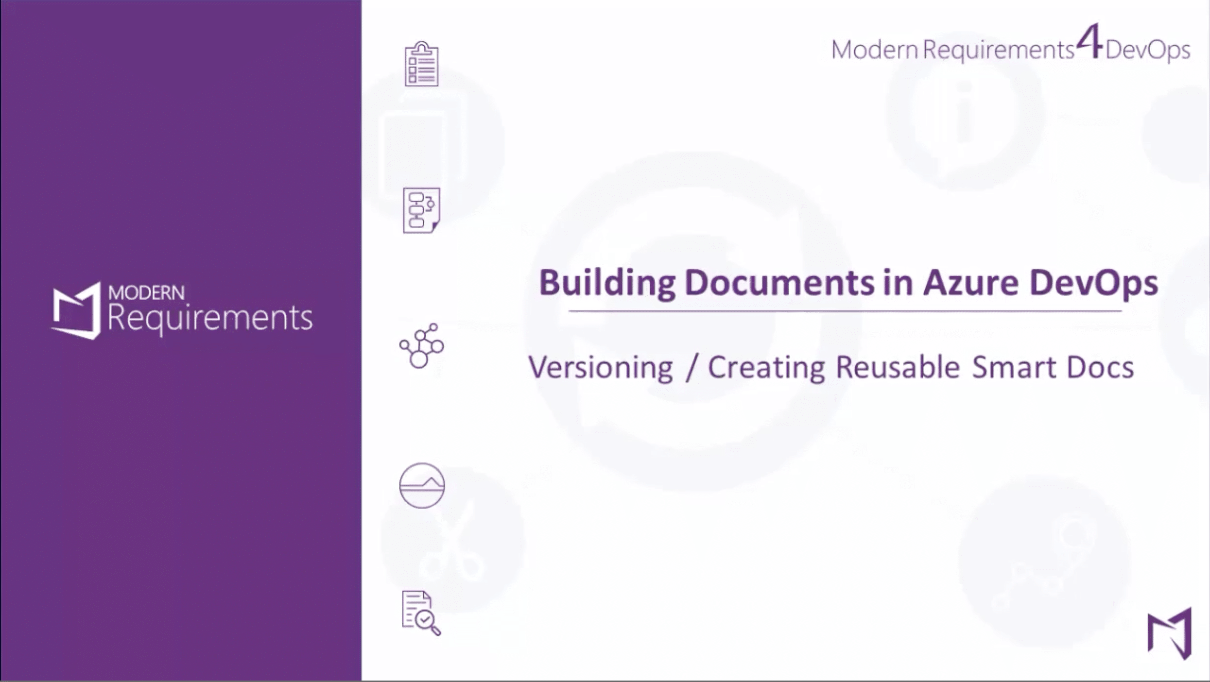 Versioning and Create Reusable Doc Templates - Modern Requirements Versioning and Create Reusable Doc Templates - Modern Requirements