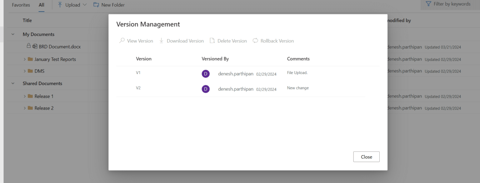 Azure Devops Document Management