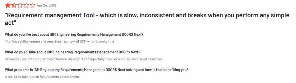 IBM Doors: Is it the right time to transition from IBM DOORS?