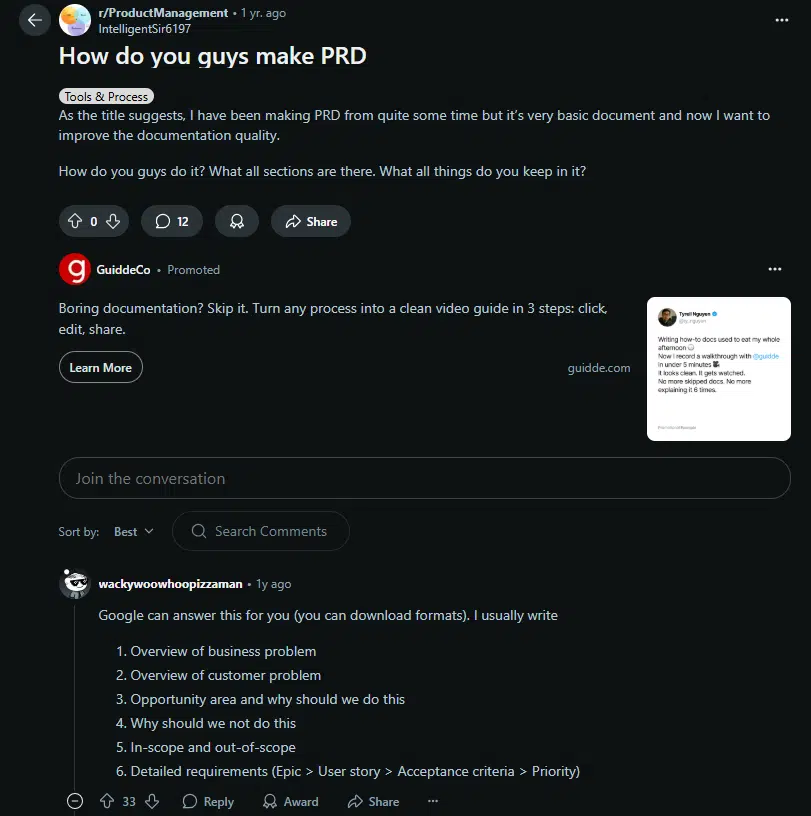 Creating the perfect product requirements document (PRD) | Modern ...