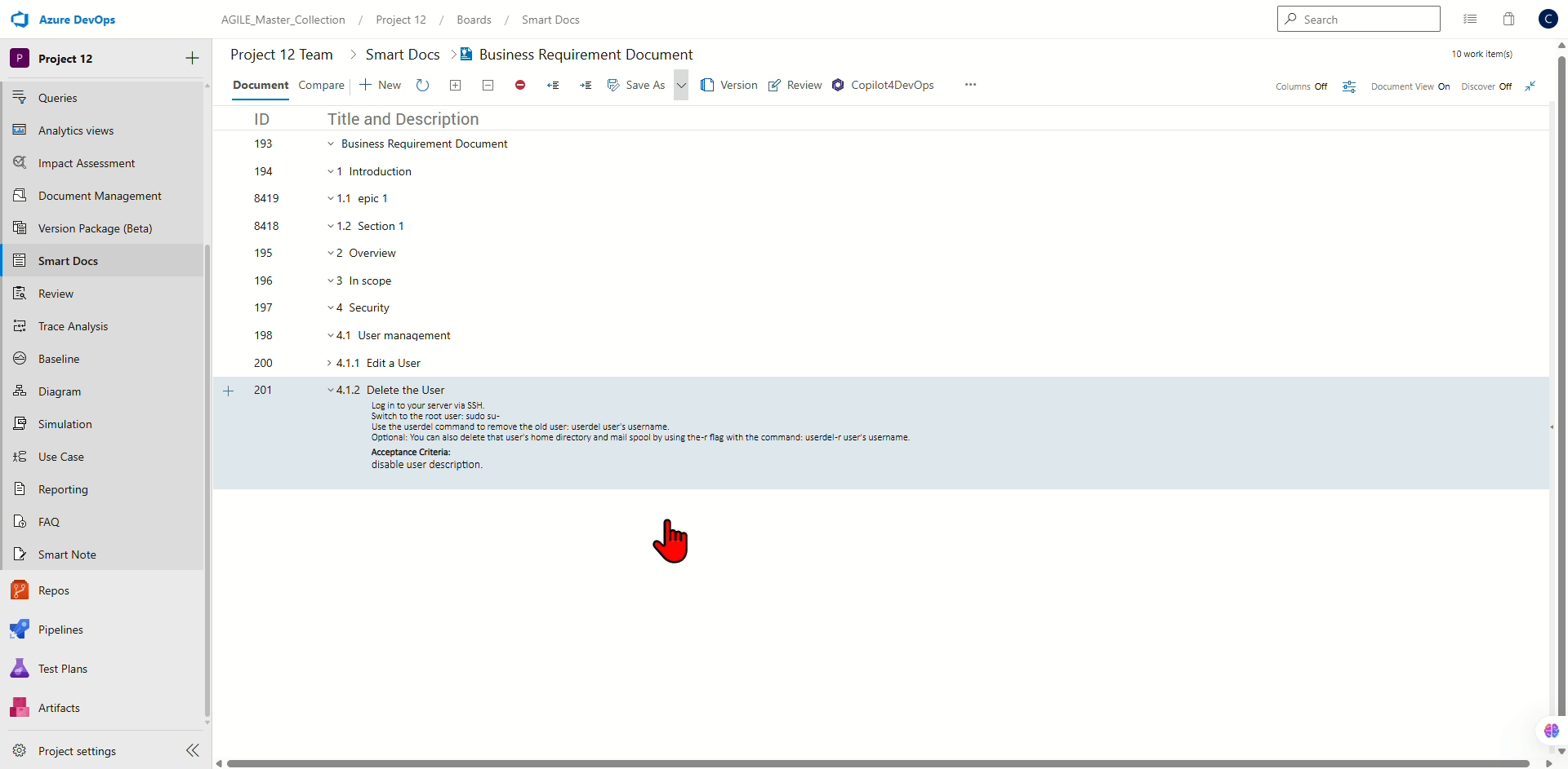Copilot4DevOps (A Part of MR): Your AI Partner for All Things Requirements Management