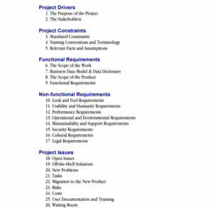 What is Volere Requirements Specification Template | Modern Requirements